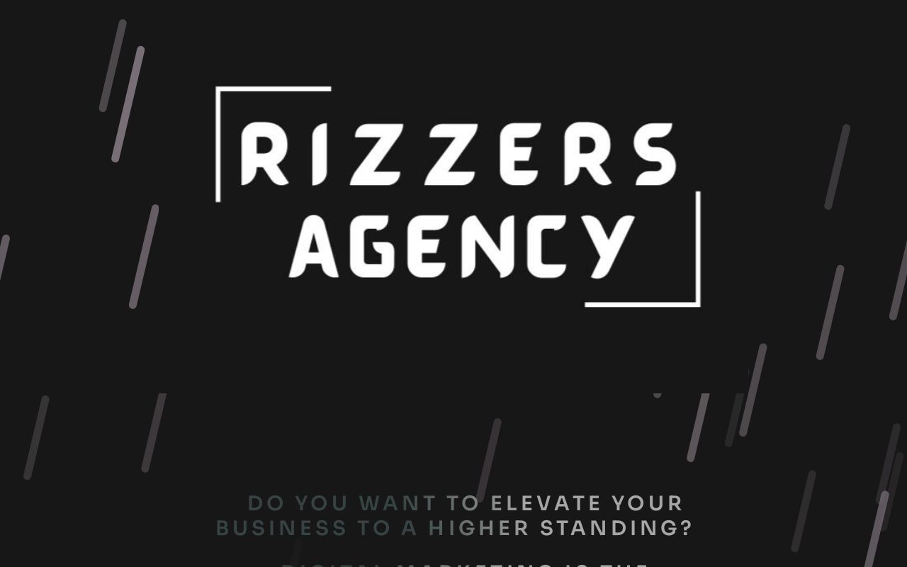 Rizzers Agency Website